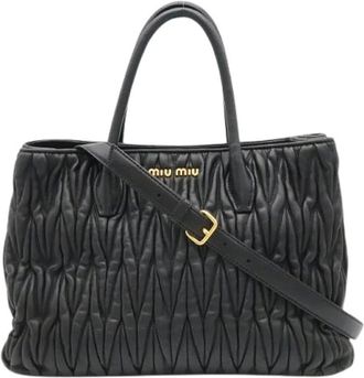 Miu Miu Damen, Pre-Owned, Schwarzk, ONE SIZEGr&ouml;&szlig;e