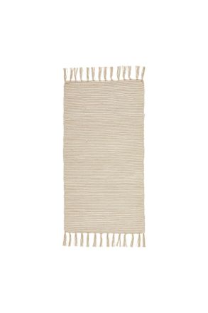 Boxxx Fleckerlteppich Maxi, Sand, Textil, Uni, rechteckig, 60x120 cm, beidseitig verwendbar, Teppiche & B&ouml;den, Teppiche, Flickenteppiche