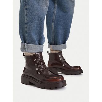 Guess Schn&uuml;rschuhe Guess Jeans CEO-HY5389S-8 Braun