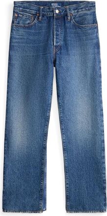 Ralph Lauren Jeans Heritage aus Baumwolle mit dezenter Waschung, Straight Fit in