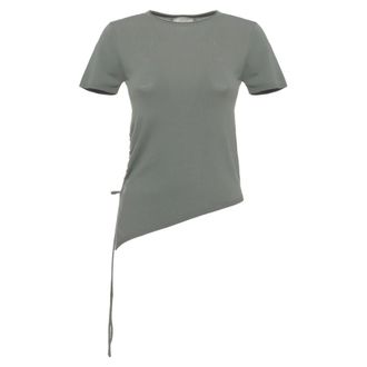 Marella Femme, Tops, Vert, Taille: 44 FR Pull en viscose aspect tulle