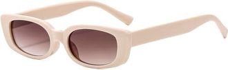Generic Lunettes De Soleil Carr&eacute;es &Agrave; Petite Monture For Homme, For Le Plein Air, Les Vacances, Sport, For Femme(Beige)