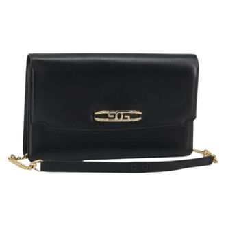 Gucci Sac port&eacute; &eacute;paule Pre-owned - Femme - Pre-owned - Noir - Taille: ONE Size