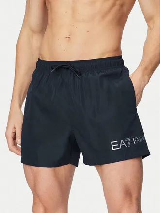 Emporio Armani Badeshorts 7M002000 AF13049 MC026 Schwarz Regular Fit