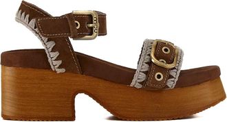 Mou Femme, Chaussures, Brun, Taille: 38 EU Legno High Heel Sandales