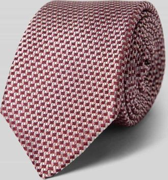 Joop Seidenkrawatte im Allover-Look (7 cm)