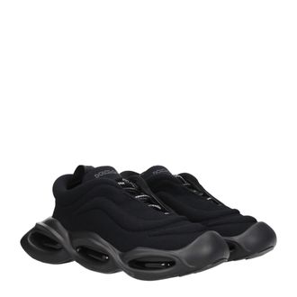 Dolce & Gabbana Mens Black Fabric Chunky Sneakers