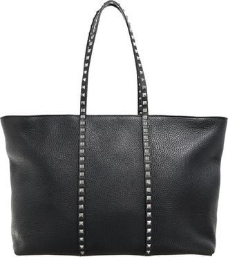Valentino Garavani Shopper - Rockstud Tote - Gr. unisize - in Schwarz - für Damen