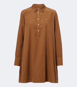 Polo Ralph Lauren Robe en velours c&ocirc;tel&eacute; de coton