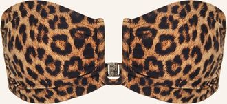 Melissa Odabash Bandeau-Bikini-Top Prague braun