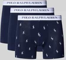 Ralph Lauren Trunks aus Baumwoll-Mix Modell CLSSIC TRUNK-3 PACK