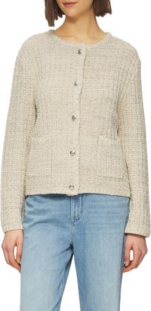 s.Oliver Strukturierte Strickjacke in Melange-Optik