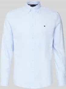 Tommy Hilfiger Slim Fit Freizeithemd aus reiner Baumwolle