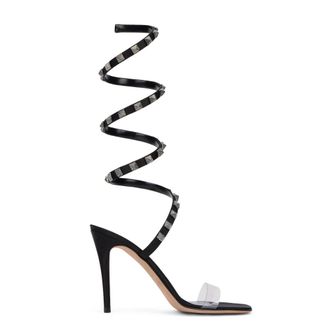 Valentino Garavani Elegante Sandale mit Zickzack-Kn&ouml;chelriemen - - Shoes - Damen - Schwarzk - 39 EU