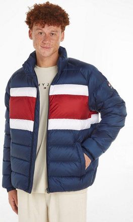 Tommy Jeans Plus Steppjacke TJM BLOCK STRIPE LT DOWN JKT EXT