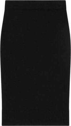 Dondup Femme, Jupes, Noir, Taille: 38 FR Jupe Longuette