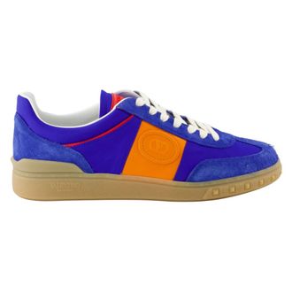 Valentino Garavani Blaue Leder Upvillage Baskets - - Shoes - Herren - Blau - 43 EU
