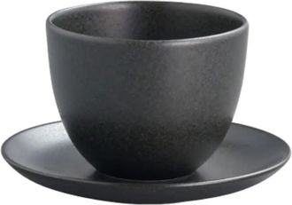 Kinto Tasse et soucoupe Pebble en porcelaine Kinto