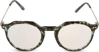 K&agrave;dor Rayan Brille mit rundem Gestell - Schwarz