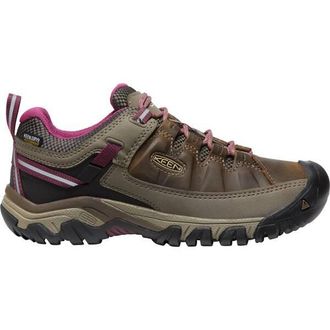 Keen Damen Multifunktionsschuhe Damen Wanderschuhe Targhee III WP Wei&szlig;/Boysenberry