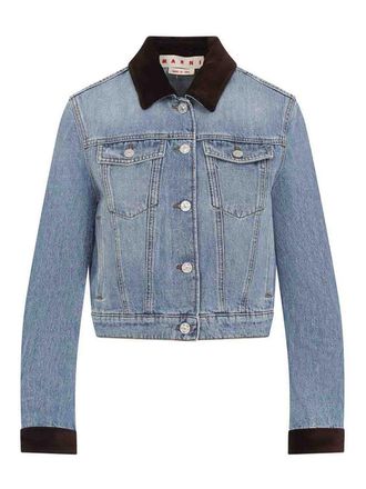 Marni Veste En Jean - Foncé Délavé