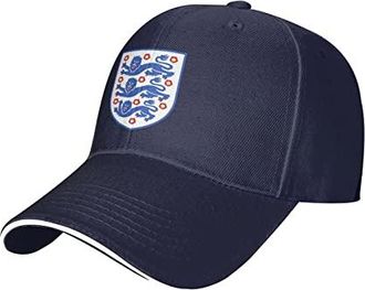 Generic Casquette De Baseball Insigne De lAngleterre Vintage Baseball Casquette Anti-Soleil Anti-Soleil Cap pour Femmes Entra&icirc;nements Cyclisme