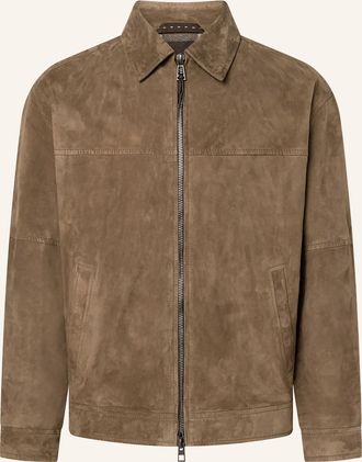Windsor Windsor. Lederjacke Attilio beige