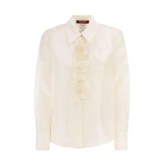Max Mara Max Mara Shirts White - - Blouses & Shirts - Damen - Wei&szlig; - M