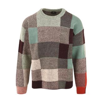 Paul Smith Patchwork-Pullover - - Knitwear - Herren - Mehrfarbig - XL
