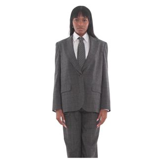 Aniye By Femme, Vestes, Gris, Taille: 38 FR Daliah Check Over Blazer