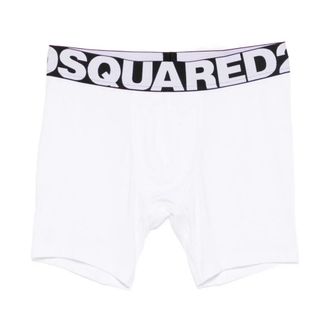 Dsquared2 Wei&szlig;e Stretch-Boxershorts - - Underwear - Herren - Wei&szlig; - S