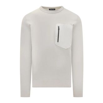 Herno Round-Neck Strickwaren - - Knitwear - Herren - Grau - S