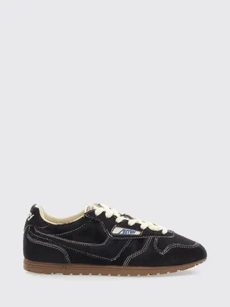 Autry Baskets basses Windspin en cuir effet poulain