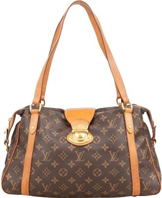 Louis Vuitton Crossbody Bags - Louis Vuitton Canvas Monogram Stresa PM Shoulder B - Gr. unisize - in Braun - f&uuml;r Damen