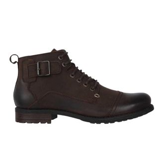 Firetrap Webb Stiefel f&uuml;r Herren, mit Schnalle (Braun)