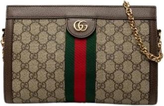 Gucci Pre-owned Ophidia Crossbody Bag - - Pre-owned - Damen - Beige - ONE SIZE