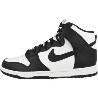 Nike Herren Dunk High Retro Sneaker, Wei&szlig; Schwarz Total Orange, 44.5 EU
