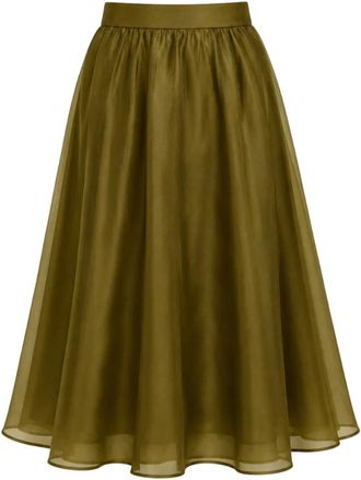 Max Mara Femme, Jupes, Vert, Taille: 36 FR Jupes Midi