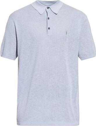 AllSaints Homme, Tops, Bleu, Taille: L Aubrey Polo