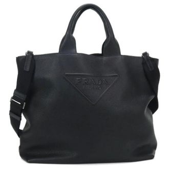 Prada unisex, Pre-owned, Noir, Taille: ONE Size Sac cabas vintage Pre-owned