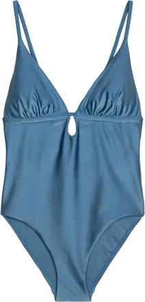 Marc O'Polo Marc OPolo Damen Badeanzug ShinySchwimmanzug, Einteiler, Bademode