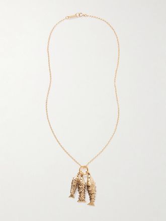 Isabel Marant River Goldfarbene Kette - Silber