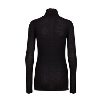 Bruuns Bazaar Angela Rollkragenpullover - - Knitwear - Damen - Schwarzk - XS