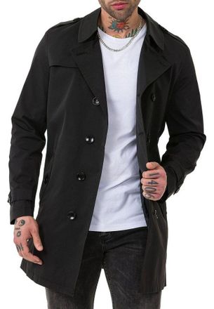 Red Bridge Trenchcoat mit G&uuml;rtel und doppelreihigem Design Casual