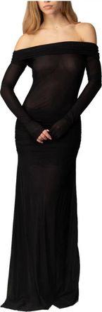 Aniye By Femme, Robes, Noir, Taille: 40 FR Xena Long Dress