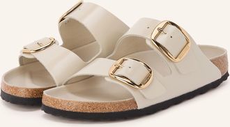 Birkenstock Pantoletten Arizona Big Buckle weiss