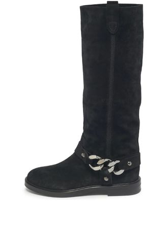 Casadei Kniehohe Stiefel - Schwarz