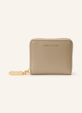 Marc Jacobs Geldb&ouml;rse The Scene Slim Compact Wallet beige