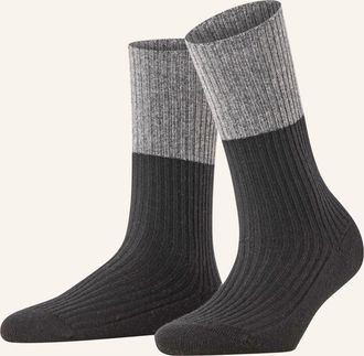 Falke Str&uuml;mpfe Cosy Wool Mit Glitzergarn schwarz