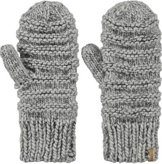 Barts Jasmin Mitts, Moufles Femme, Gris (HEATHER GREY 0002), Taille unique (Taille fabricant: UNI)
